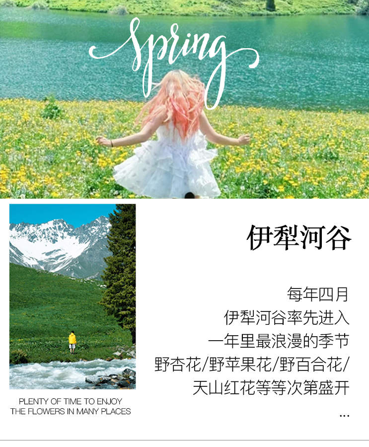 Xinjiang early spring Ili Tianshan Apricot Event 7 days and 6 nights ...